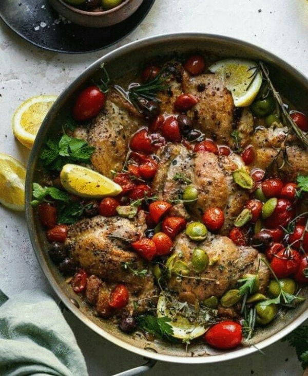 Chicken Provençal Recipe | Foods Around The World