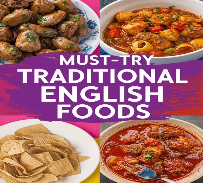 Must-Try Traditional English Foods | Foods Around The World
