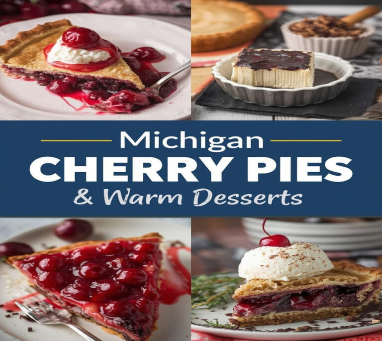 Winter Special: Michigan Cherry Pies & Warm Desserts | Foods Around The ...
